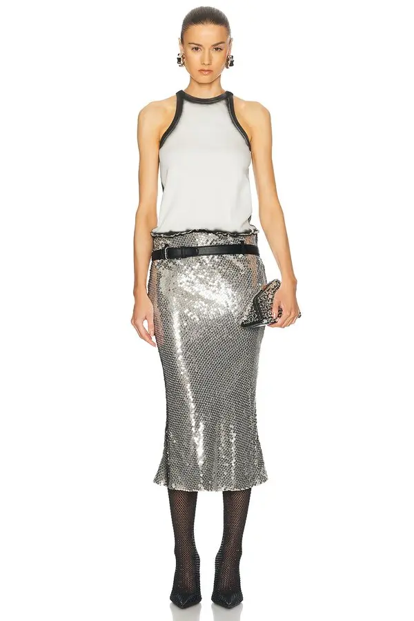 Attico Midi Dress