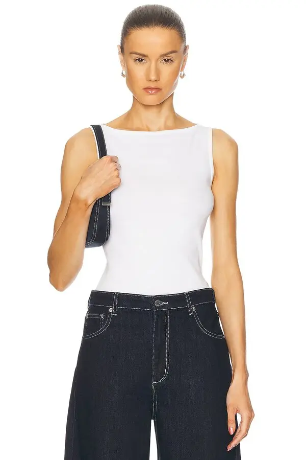 FLORE FLORE Timmi Tank Top - White