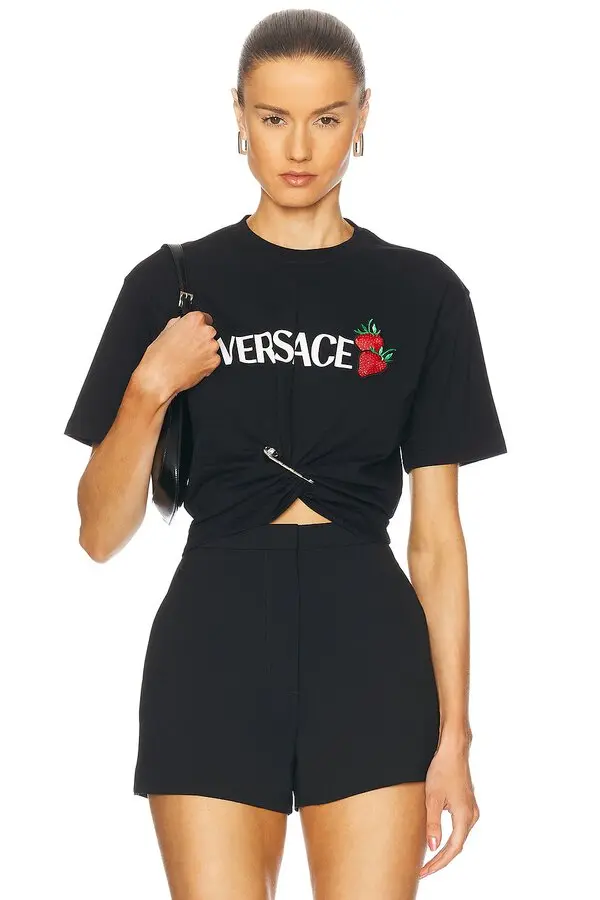 Versace Twist Front T-shirt