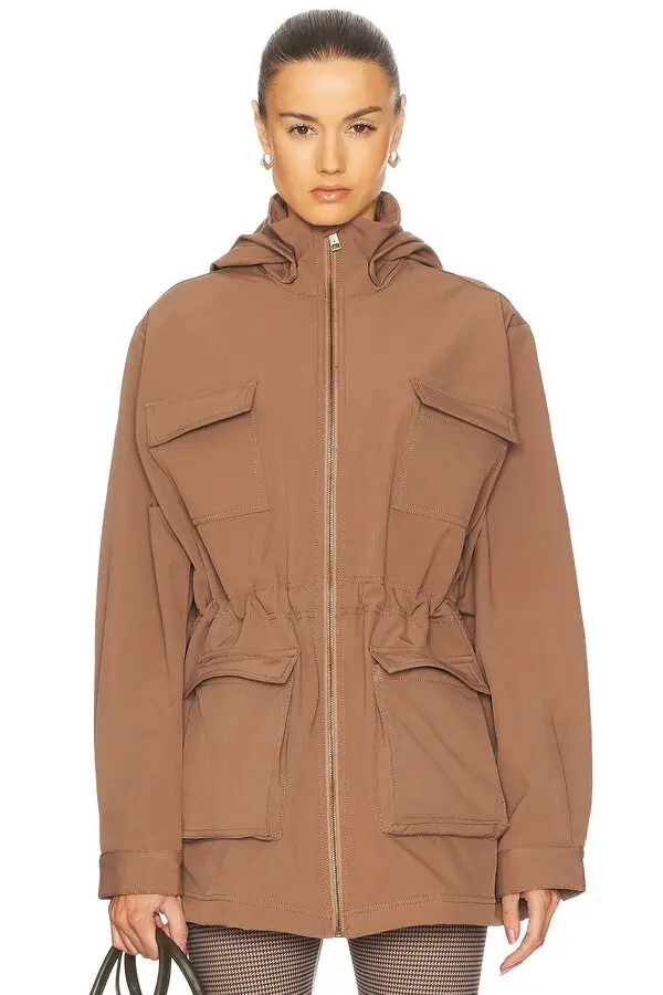 The Upside Freddie Fleece Lined Anorak Jacket