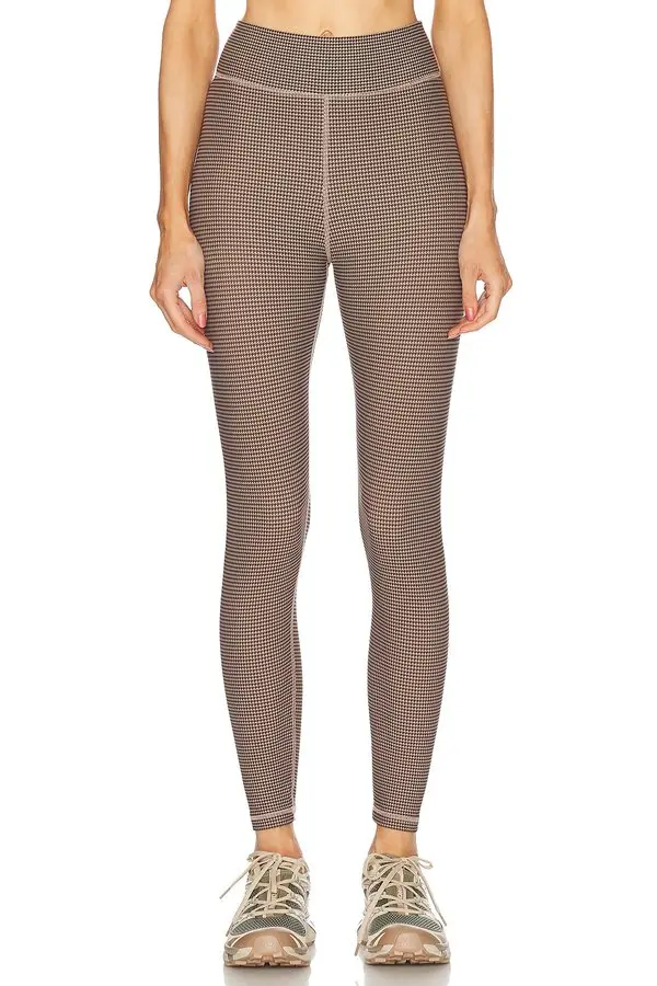 The Upside Bohemia 25 Inch Midi Legging In Brown