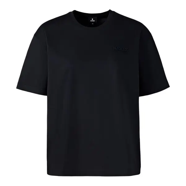 Mackage Tee-w T-shirt With Silicone Logo - Navy