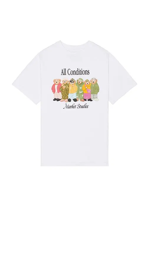 MARKET Gorpcore Bears T-shirt - White