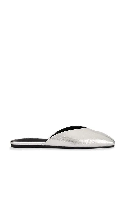 TONY BIANCO Harry Metallic Flats - Silver