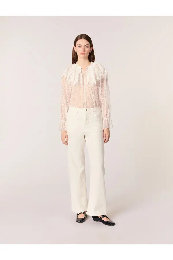 Maje Carpenter Cut Jeans