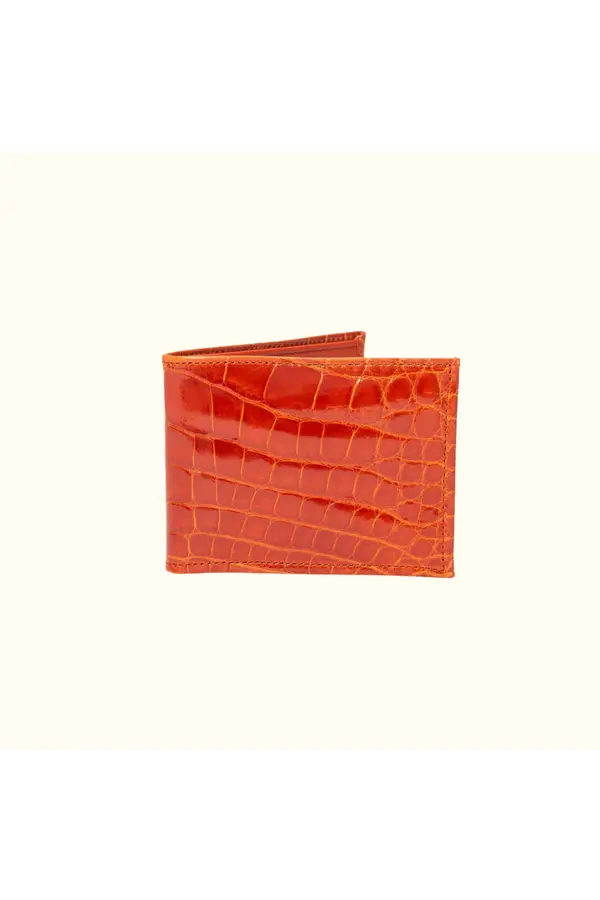 NORTON AND HODGES Roubaix All Alligator Wallet - Natural