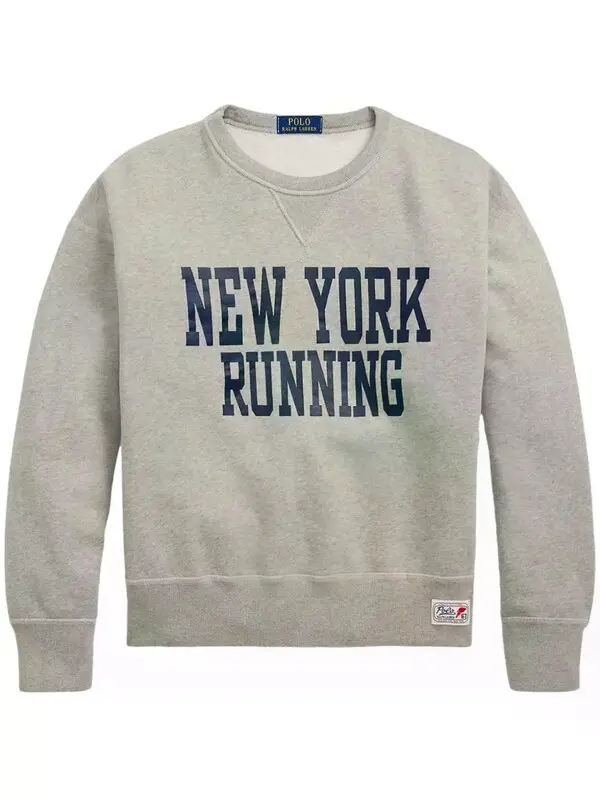 Ralph Lauren Text-print Sweatshirt - Grey