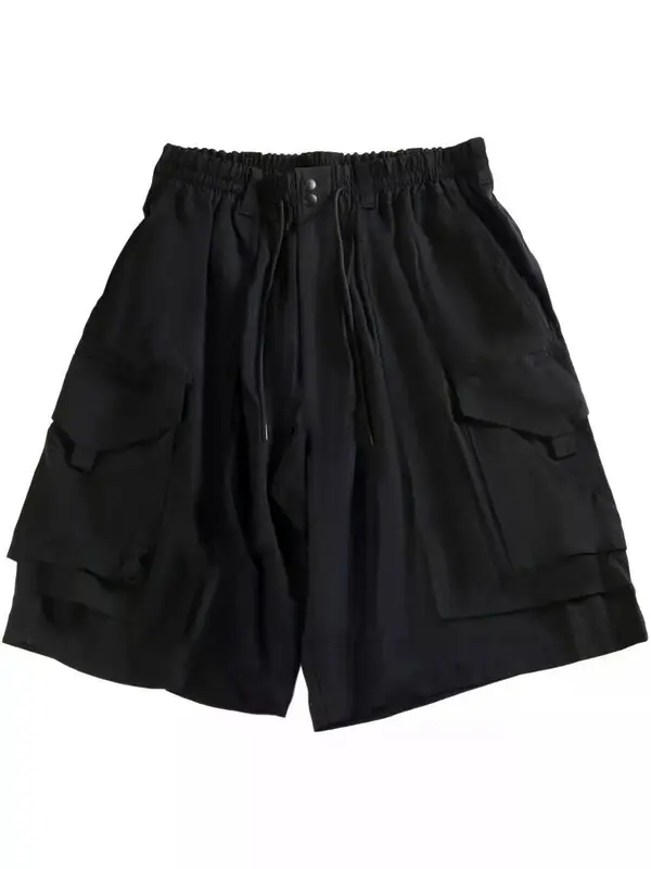 Y3 Drawstring Fastening Knee-length Shorts
