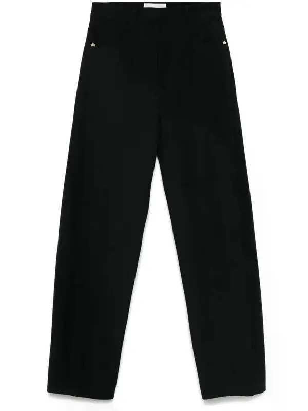 GENNY Tapered Trousers - Black