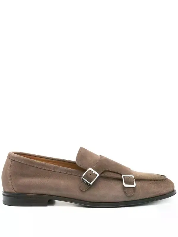 DOUCAL'S Suede Monk Shoes