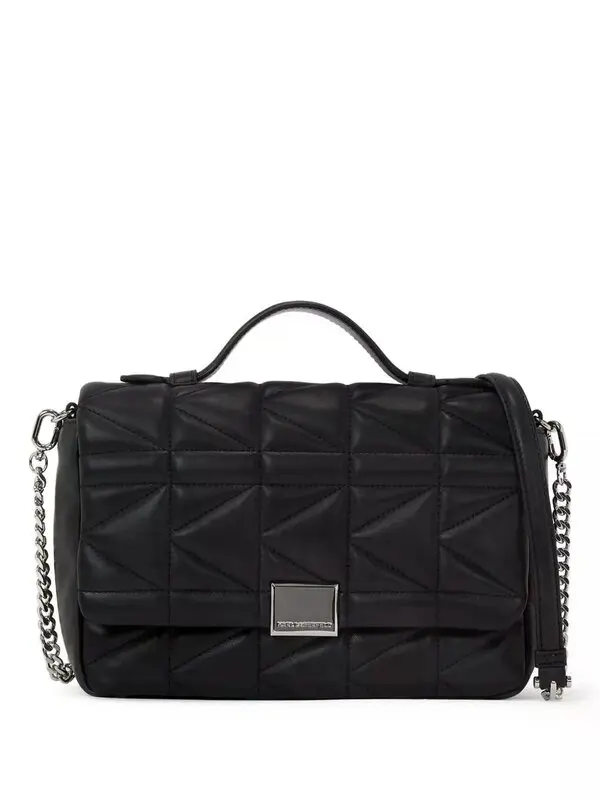Karl Lagerfeld K/kuilt Crossbody Bag - Black