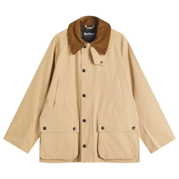 Barbour Peached Bedale Casual Jacket - Stone