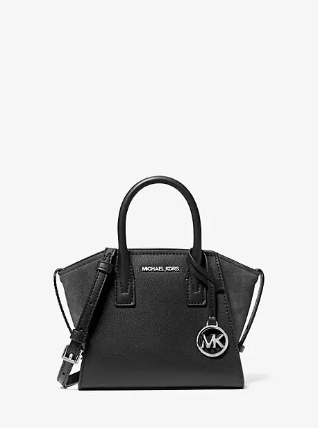 Michael Kors Leather Satchel - Black