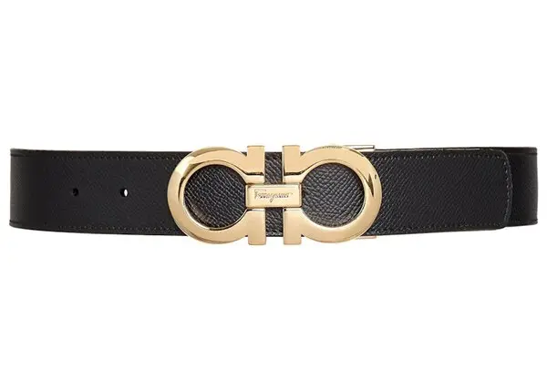 FERRAGAMO Reversible And Adjustable Gancini Belt