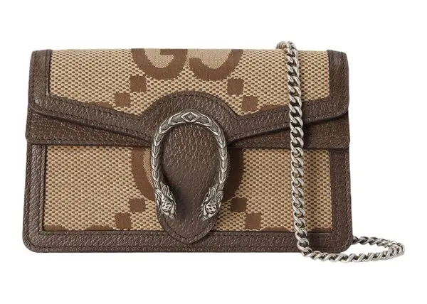 Gucci Dionysus Super Mini Jumbo Gg Shoulder Bag