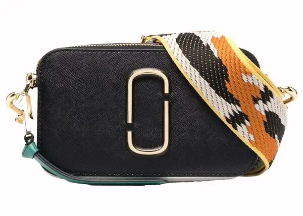 Marc Jacobs Snapshot Camera Bag - Black/honey