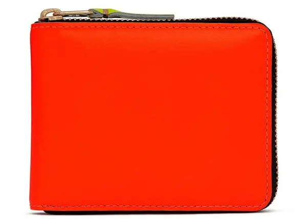 Comme Des Garçons Sa7100sf Super Fluo Wallet - Orange