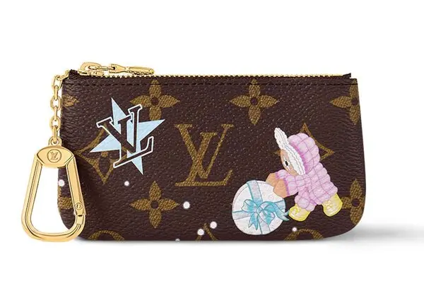 LOUIS VUITTON Key Pouch - Monogram/azur Frost