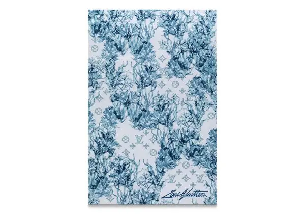 LOUIS VUITTON Monogram Aquagarden Beach Towel