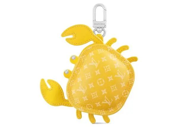 LOUIS VUITTON Crab Bag Charm - Yellow