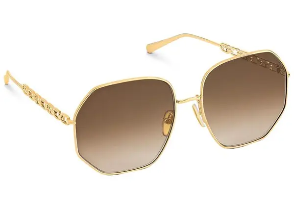 LOUIS VUITTON My Chain Round Sunglasses
