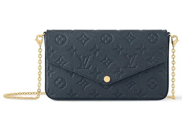 LOUIS VUITTON Felicie Pochette - Navy Blue