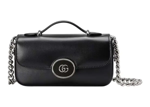 Gucci Petite Gg Mini Bag - Black