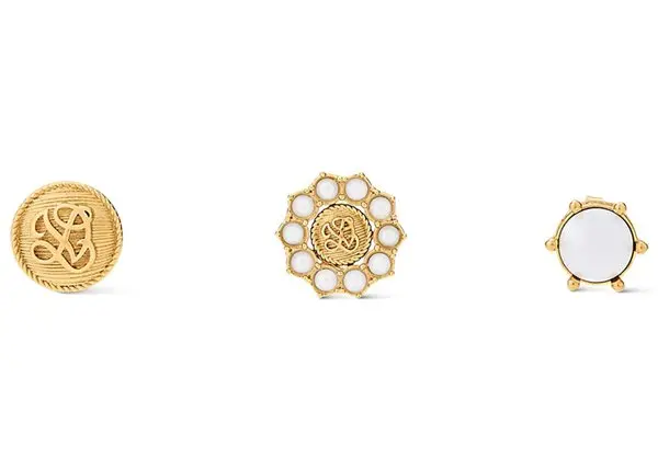 LOUIS VUITTON Dynasty Set Of 3 Earrings