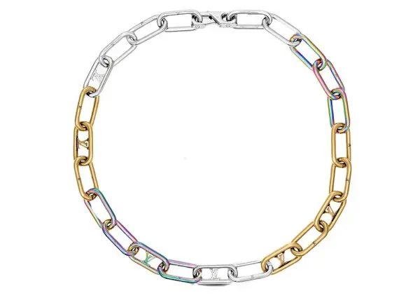 LOUIS VUITTON Signature Chain Necklace - Multicolor