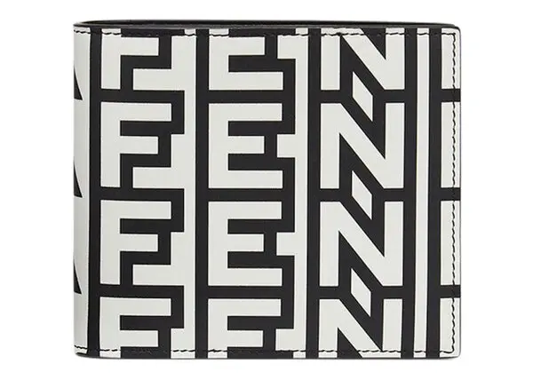 Fendi By Marc Jacobs Wallet Twotone Leather Bifold Wallet