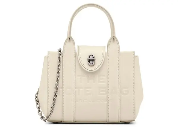 Marc Jacobs The Mini Tote Turn Lock - Cloud White