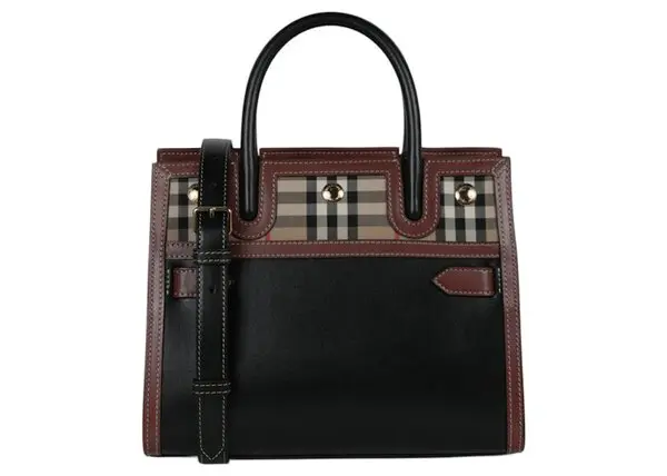 Burberry House Check Title Tote