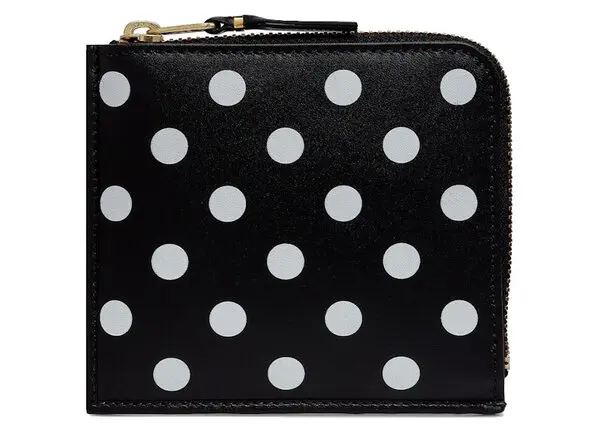Comme Des Garçons Sa3100pd Wallet Polka Dots