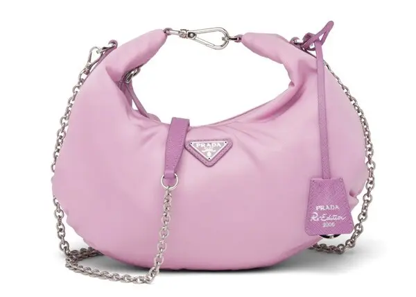 Prada Re-edition 2006 Nylon Bag - Primula