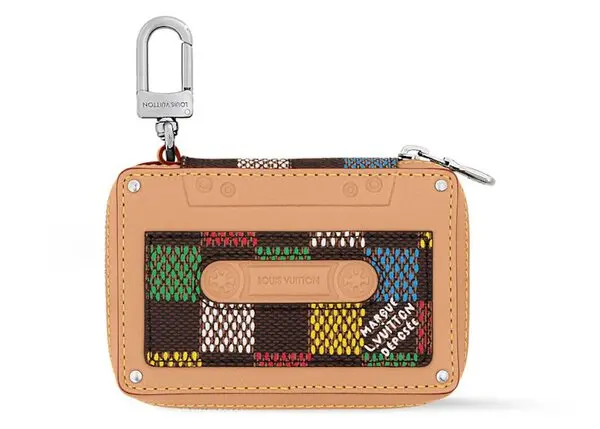 LOUIS VUITTON Tape Key Holder And Bag Charm