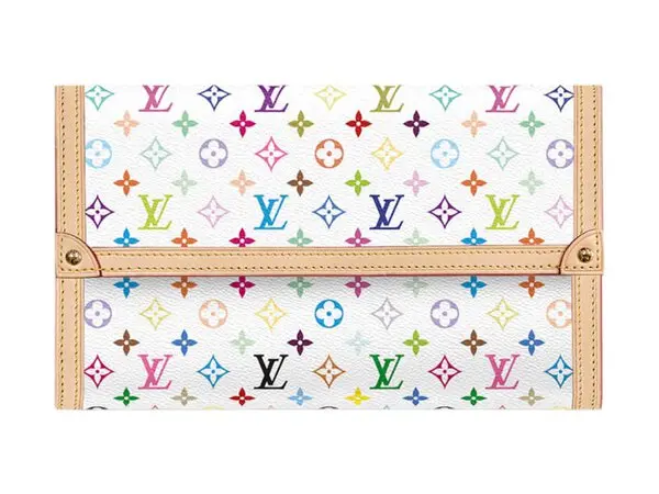 LOUIS VUITTON X Takashi Murakami Sarah Wallet