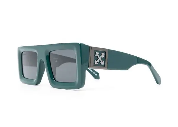 Off-White Leonardo Sunglasses - Green (oeri049f22pla0015507)