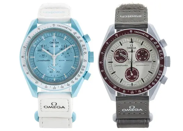 SWATCH X Omega Moon Set Uranus & Pluto