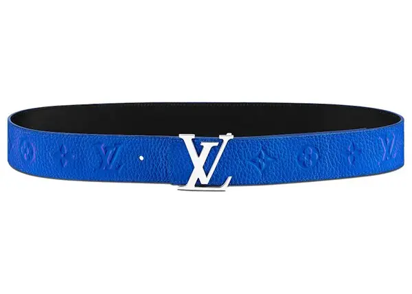 LOUIS VUITTON 40mm Reversible Initials Taurillon Illusion Belt
