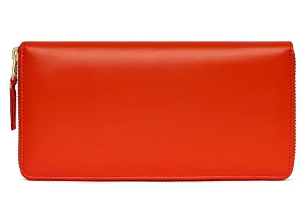 Comme Des Garçons Sa0110 Colour Plain Wallet - Orange