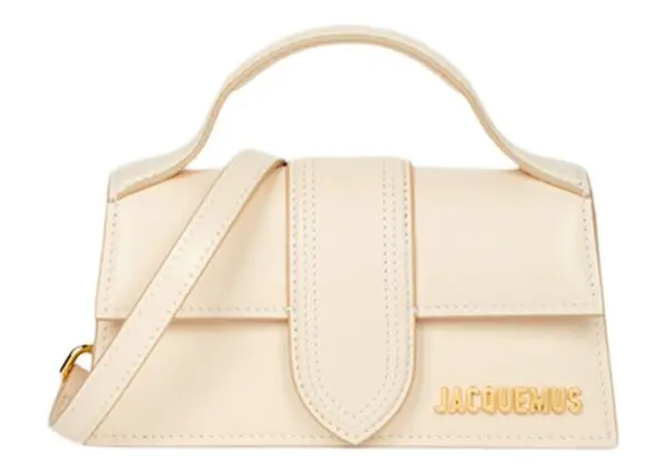 Jacquemus Le Bambino Mini Flap Bag - Ivory