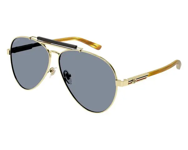 Gucci Aviator Frame Sunglasses