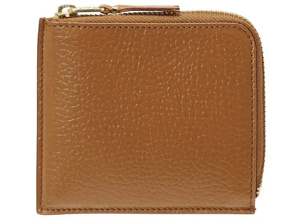 Comme Des Garçons Sa3100mi Colour Inside Wallet /orange - Brown