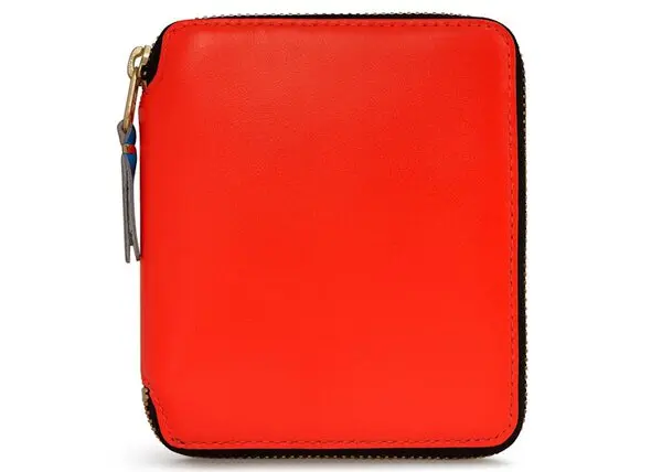 Comme Des Garçons Sa2100sf Super Fluo Wallet - Orange