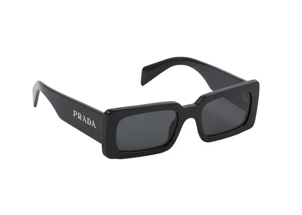 Prada Rectangle Full Rim Sunglasses