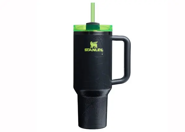 STANLEY The Halloween Flowstate Quencher 40oz Tumbler - Web Glow
