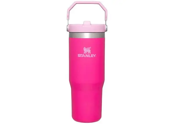 STANLEY Iceflow Flip Straw 30oz Tumbler - Camelia