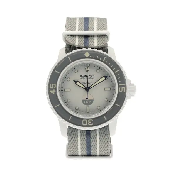 SWATCH Blancpain X Scuba Fifty Fathoms Antarctic Ocean Watch