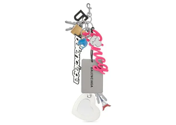 Balenciaga Turner Keychain - Multicolored