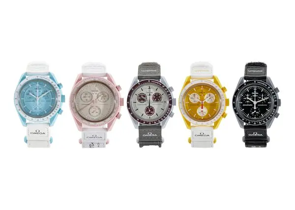 SWATCH X Omega Moon Watch Top 5 Set